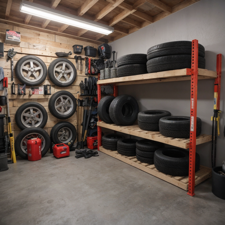 How to Store Tires in the Garage (Useful Tips!) - Garage Adviser