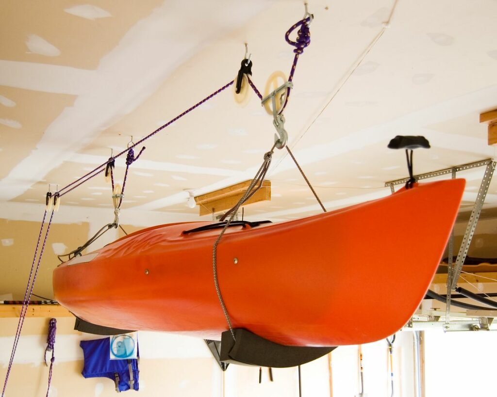 How to Store a Kayak in the Garage: Best Ideas! - Garage Adviser