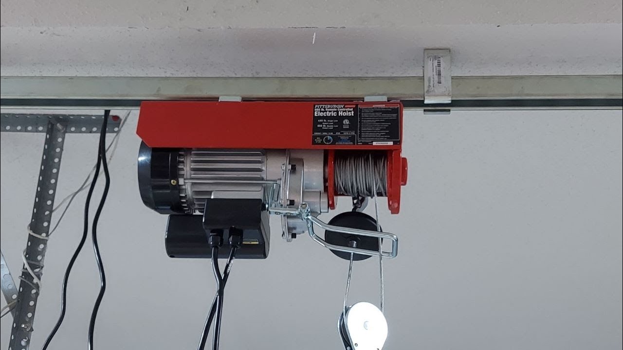 How to Install an Electric Hoist in Your Garage: A Complete Guide