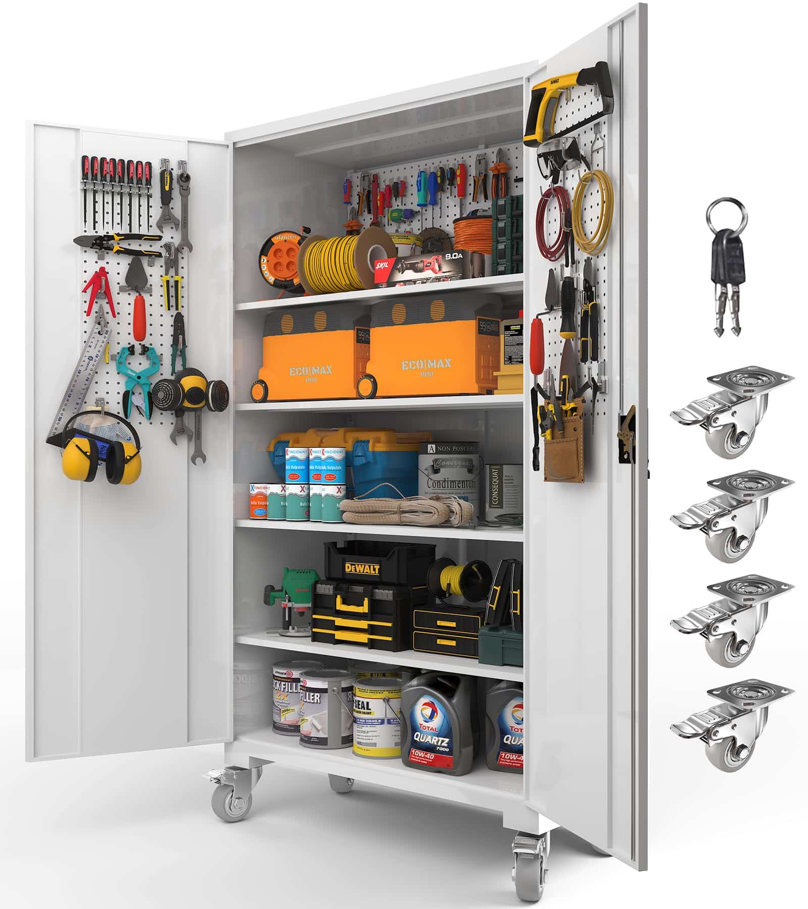 25+ Innovative Garage Cabinet Ideas to Maximize Your Space - Garage Adviser