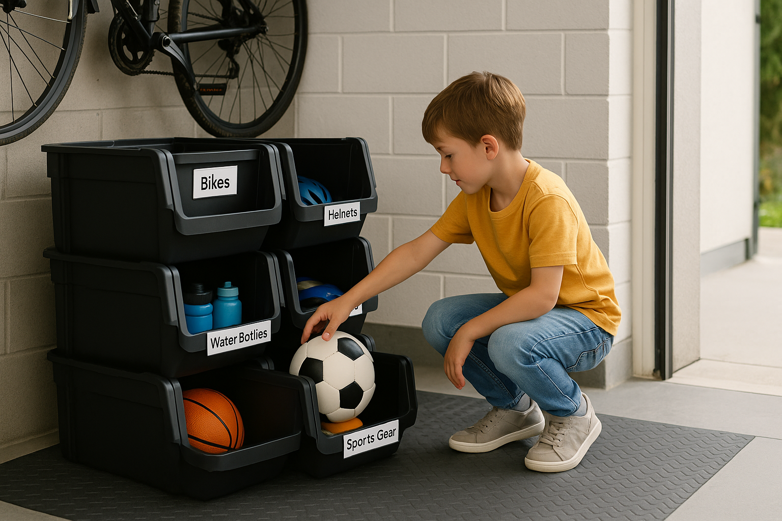 10 Best Garage Storage Bins to Organize Your Garage: Tame Your Clutter ...