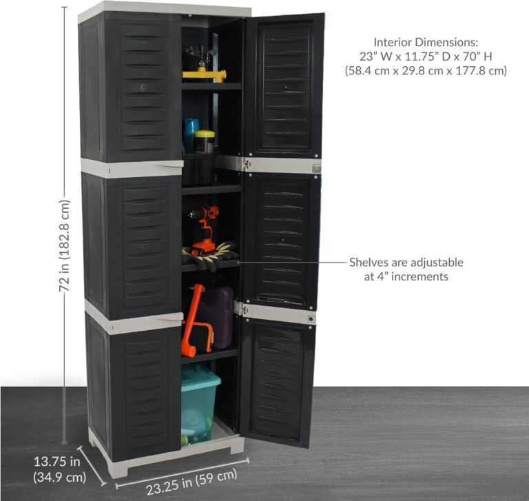 10 Best Plastic Garage Storage Cabinets for Your Space: Declutter Your ...